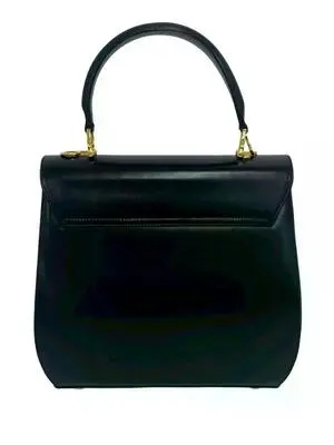 FERRAGAMO Gancini Leather Satchel