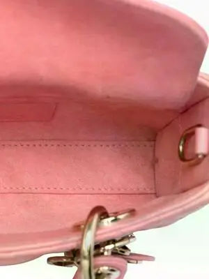 Dior Micro Lady D Joy Satchel - Pink