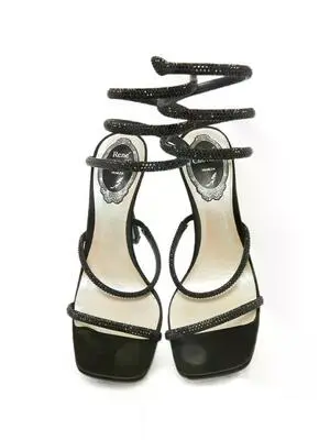 Rene Caovilla Cleo Crystal-embellished Sandals