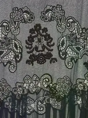 Chloé Embroidered Floral Chiffon Maxi Dress