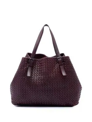 Bottega Veneta Large Nappa Intrecciato Cesta Tote Bag - Purple