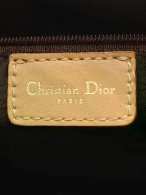 Dior Diorissimo Trotter Canvas Double Pocket Tote Bag