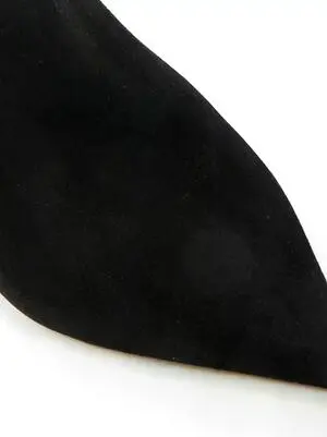 SERGIO ROSSI Godiva Pointed-toe Mules