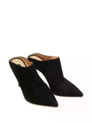 SERGIO ROSSI Godiva Pointed-toe Mules