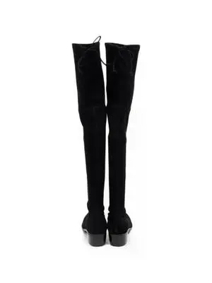 STUART WEITZMAN Suede Over-the-knee Boots