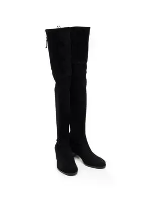 STUART WEITZMAN Suede Over-the-knee Boots