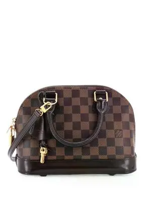 LOUIS VUITTON Alma Handbag Damier Bb - Brown