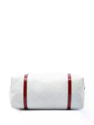 Gucci Gg Supreme Tattoo Heart Joy Tote Bag - Red