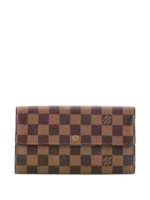 LOUIS VUITTON Sarah Wallet Damier Small Wallets - Brown