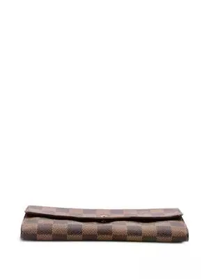 LOUIS VUITTON Sarah Wallet Damier Small Wallets - Brown