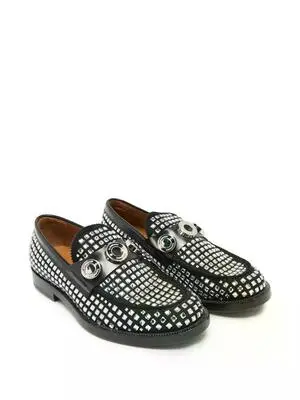Burberry Crystal-embellished Loafers
