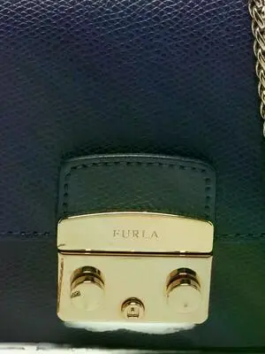 Furla Metropolis Mini Leather Crossbody Bag