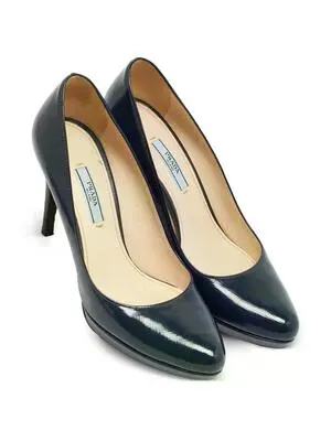 Prada Patent Leather Platform Pumps