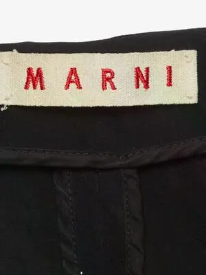 Marni Tailored Crepe Slim Fit Trousers