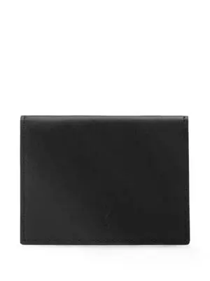 AMI Paris Cowhide-leather Tri-fold Wallet With De Coeur