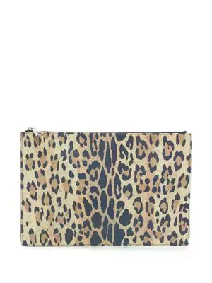 Givenchy Leopard Print Pouch - Neutrals