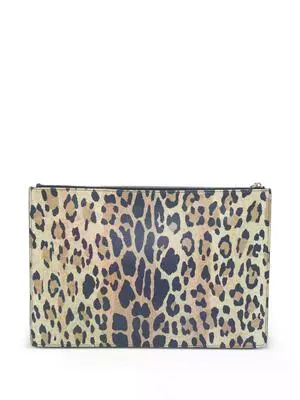 Givenchy Leopard Print Pouch - Neutrals