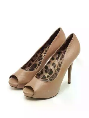 Dolce & Gabbana Peep-toe Pumps - Brown