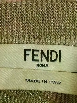 Fendi Check Knit Jersey