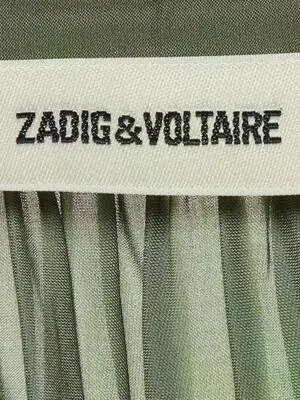 Zadig&Voltaire Ray Puff-sleeve Midi Dress