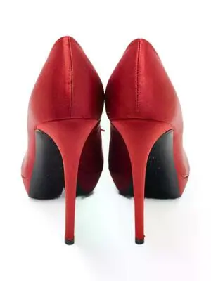 ROGER VIVIER Limelight Platform Pumps - Red