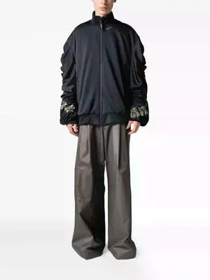 YOSHIOKUBO Ruched-sleeve Zip-up Jacket