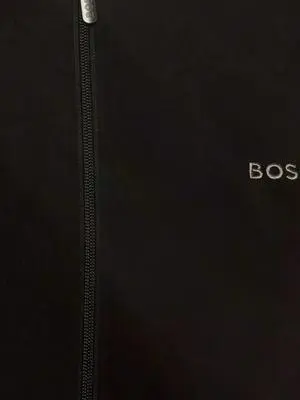 BOSS Logo Detail Zip-up Hoodie