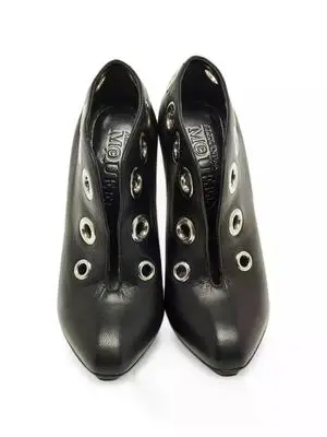 Alexander McQueen Eyelet-detail Ankle Boots