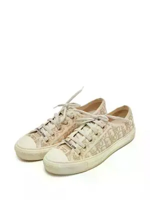 Dior Walk'n' Oblique Canvas Sneakers