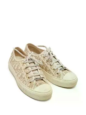 Dior Walk'n' Oblique Canvas Sneakers