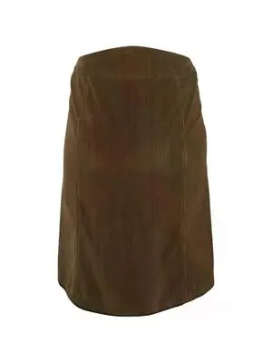 Prada Corduroy Pencil Skirt