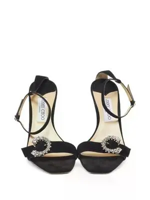 JIMMY CHOO Marsai Crystal-embellished Heeled Sandals