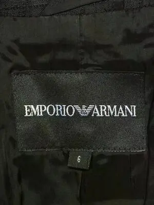 Emporio Armani Jacquard Single-breasted Blazer