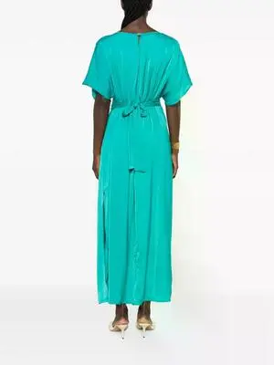 MOUTAKI Belted Maxi Dress