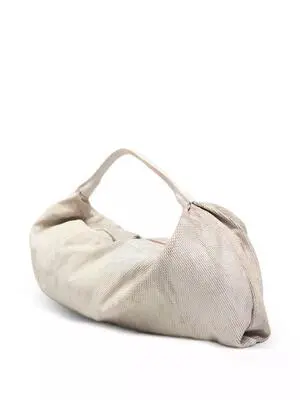 SOMMET Aura Petalino Leather Shoulder Bag