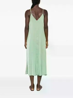 MOUTAKI V-neck Midi Dress