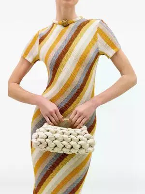 Silvia Tcherassi Allie Stripe Print Dress