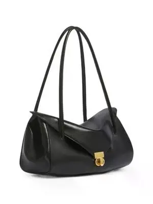 Marni Calfskin Leather East/west Shoulder Bag