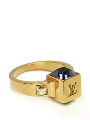 LOUIS VUITTON Gamble Crystal Ring