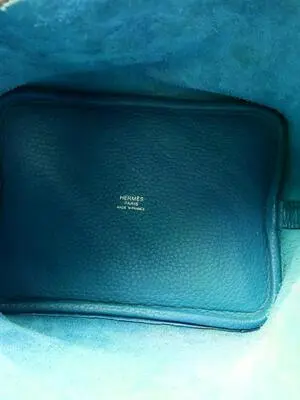 Hermès Picotin Pm Leather Tote Bag - Blue