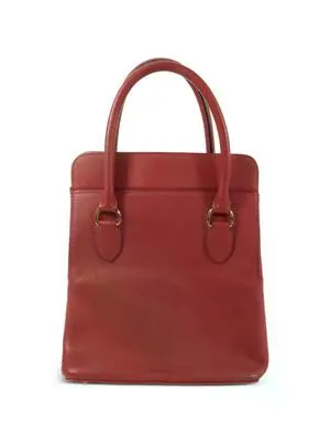 Hermès Toolbox 20 Evercolor Leather Tote Bag - Red