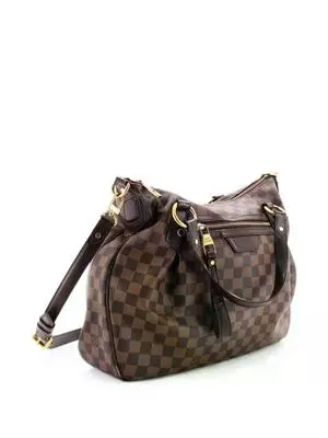 LOUIS VUITTON Damier Evora Mm Satchel