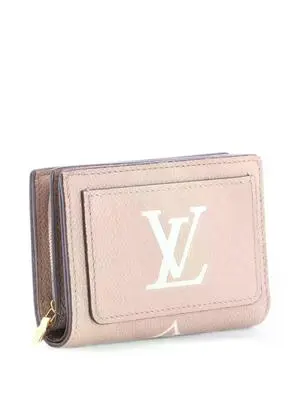 LOUIS VUITTON Clea Wallet Bicolor Monogram Empreinte Giant Small Wallets