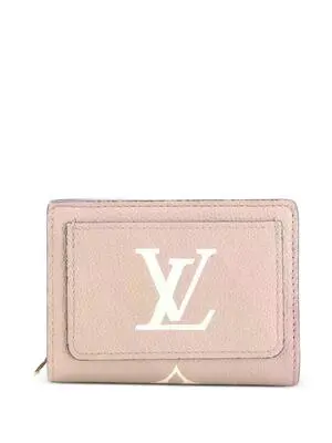 LOUIS VUITTON Clea Wallet Bicolor Monogram Empreinte Giant Small Wallets - Neutrals