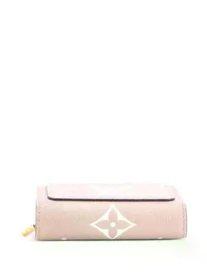 LOUIS VUITTON Clea Wallet Bicolor Monogram Empreinte Giant Small Wallets