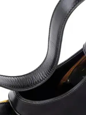 Saint Laurent Le Fermoir Hobo Bag In Shiny Leather
