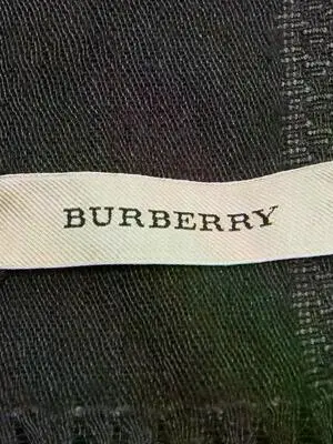 Burberry Fringed Ladder-stitch Stole
