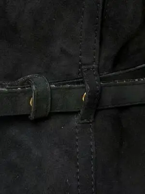 Gucci Belted Suede Jacket