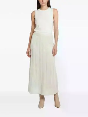 Zimmermann Wonderland Crochet Knit Midi Skirt