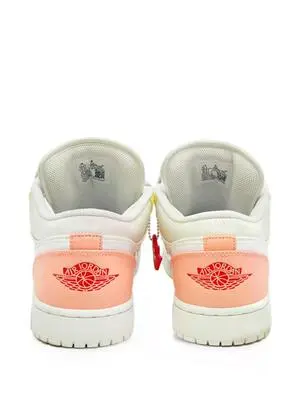 JORDAN Air 1 "to My First Coach" Lace-up Leather Sneakers